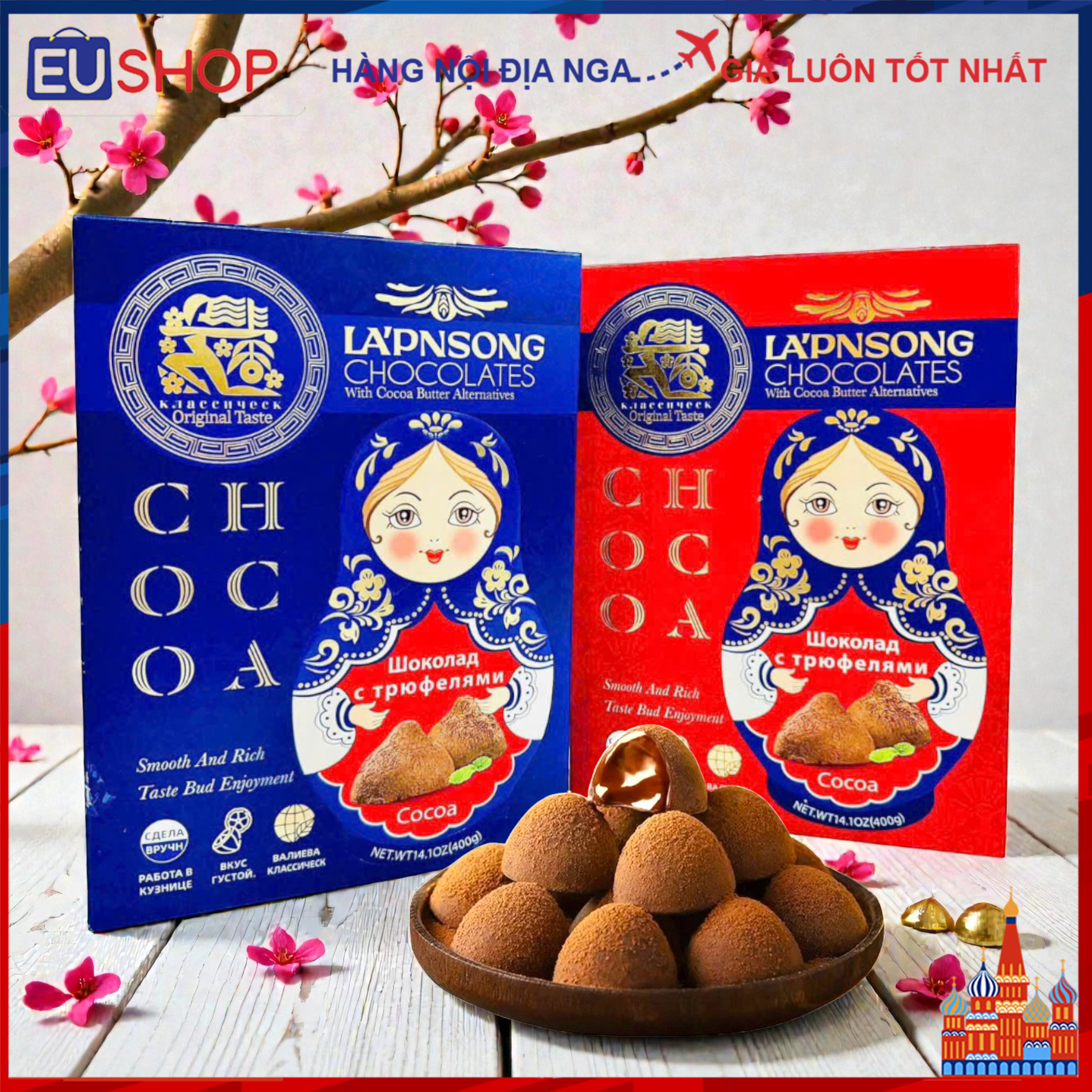 Kẹo Socola nama Búp Bê Nga La'pnSong (xuất xứ Thổ Nhĩ Kỳ) - Hộp 400Gr ...