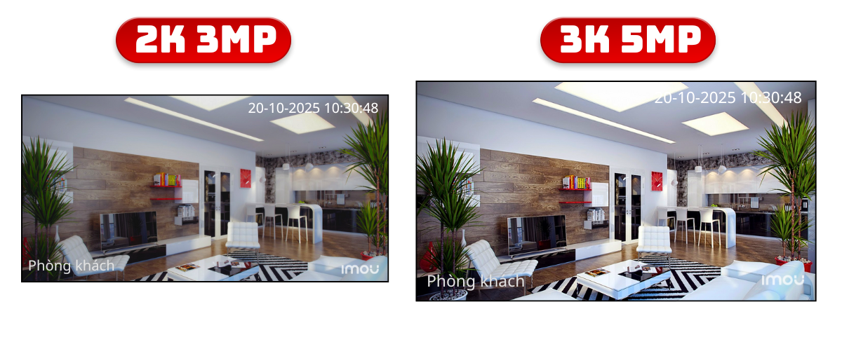 [Ranger 2 Pro] Camera Imou A52 Pro 3K 5MP (2688x1664) Đêm có màu 4 chế ...