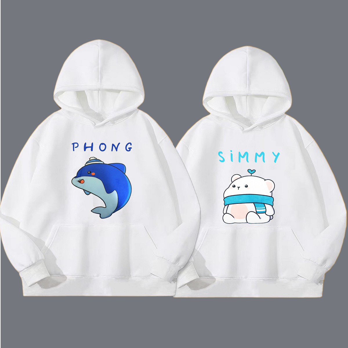 Áo Hoodie Hero Team | SKSP Team In Mẫu Linh Vật Cho Bé Nỉ Màu Trắng Đủ ...