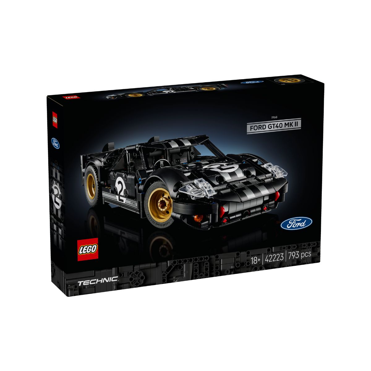 LEGO TECHNIC 42223 Đồ Chơi Lắp Ráp Xe Đua Ford GT40 MKII 1966 (793 chi ...