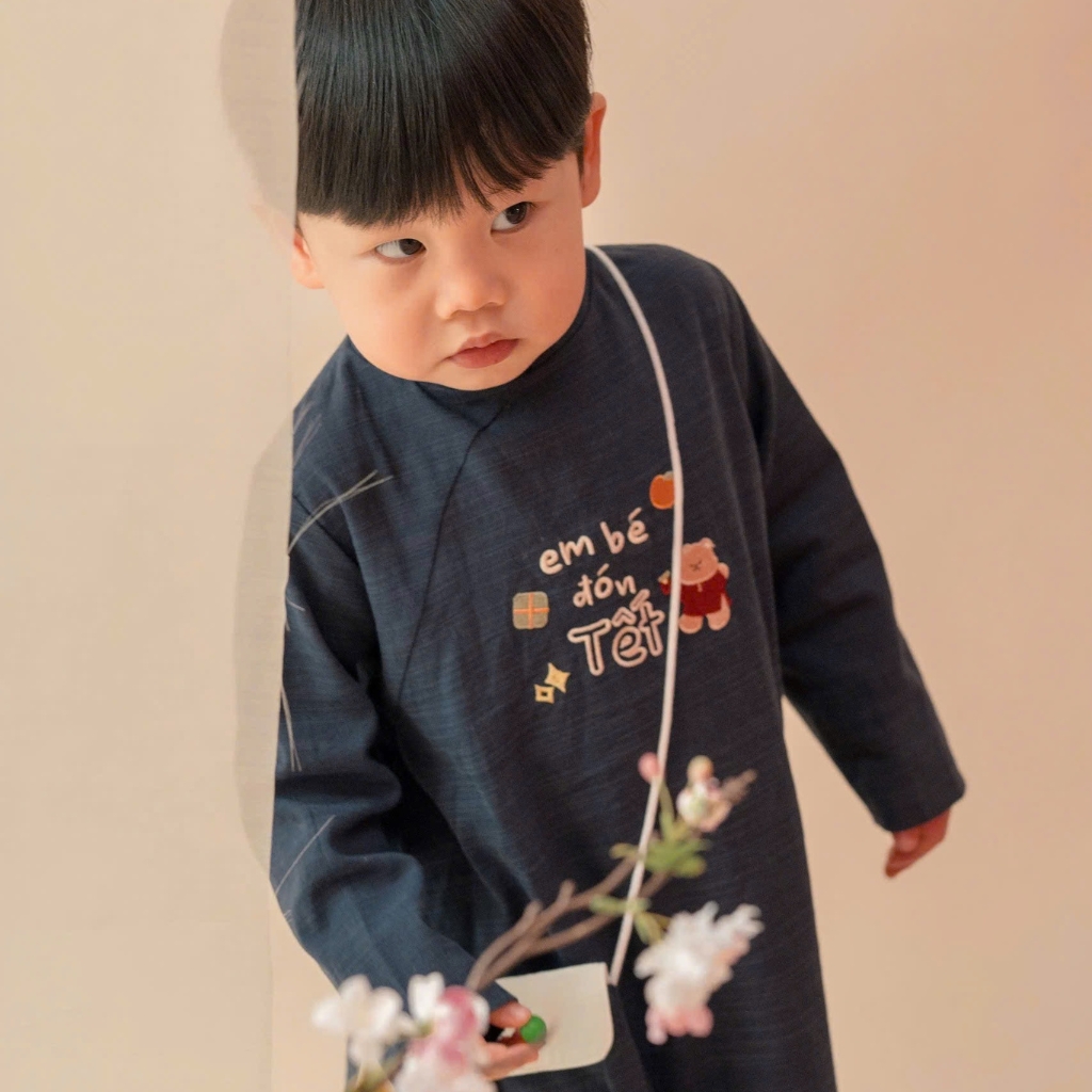 Áo Dài Tết Embes / Áo Dài Cách Tân Cho Bé Trai Tết 2026 | Shopee Việt Nam