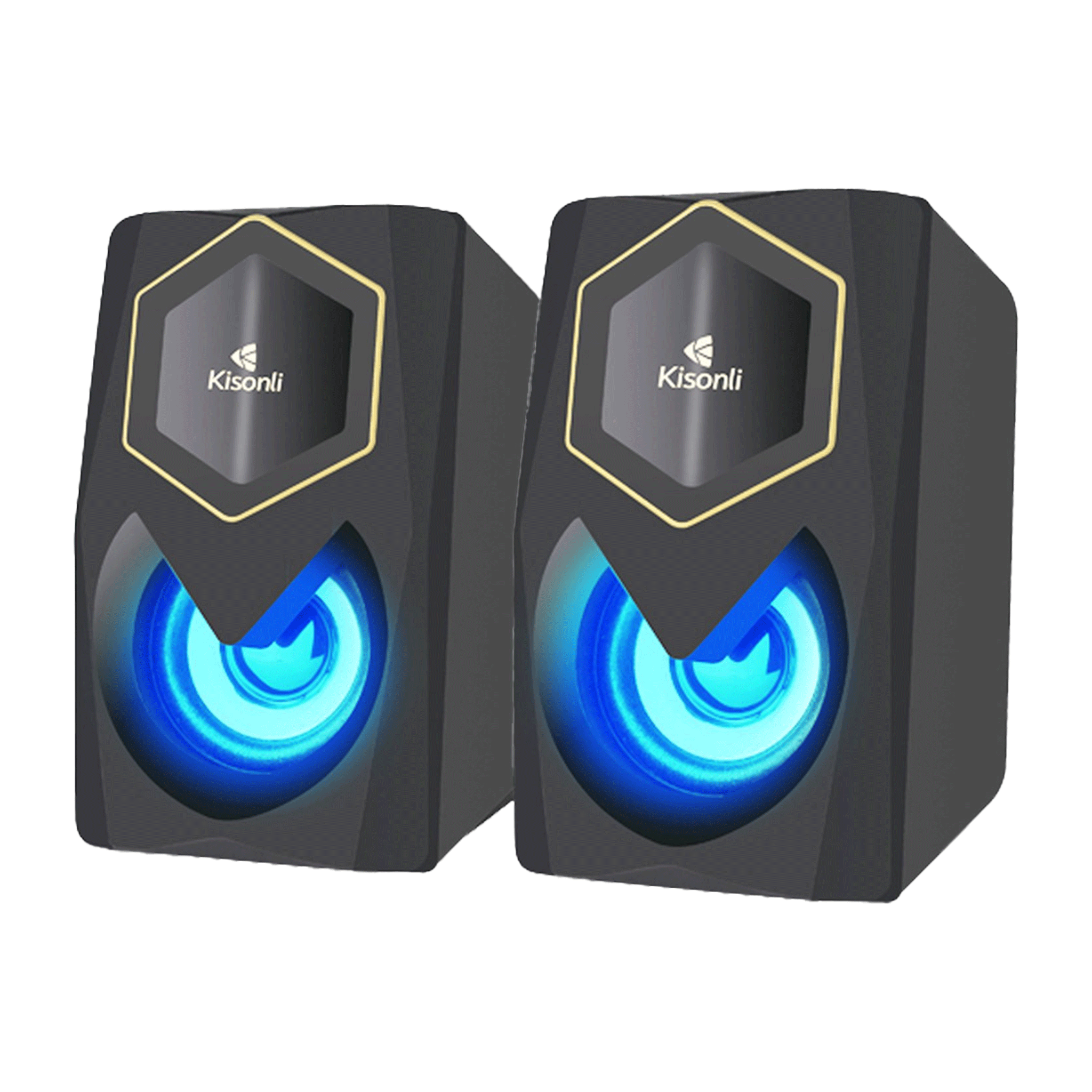 Loa máy tính USB 2.0 Kisonli L-1020 | Black Mới, Bảo Hành 12 Tháng ...