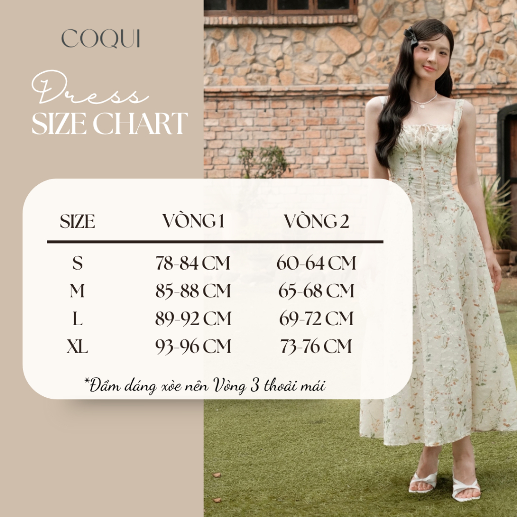 Đầm tiểu thư dự tiệc dáng dài AUDREY DRESS - COQUI, Váy trắng dáng dài ...