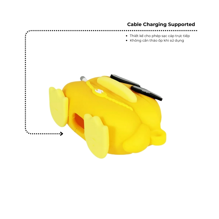 Vỏ ốp case airpods 1 2 3 4 pro pro2 pro3, case bảo vệ ốp tai nghe vỏ airpod bluetooth vịt kính ...