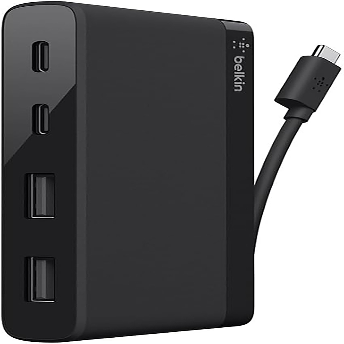 Cáp Belkin USB-C 4-Port Mini Hub F4U090btBLK | Shopee Việt Nam
