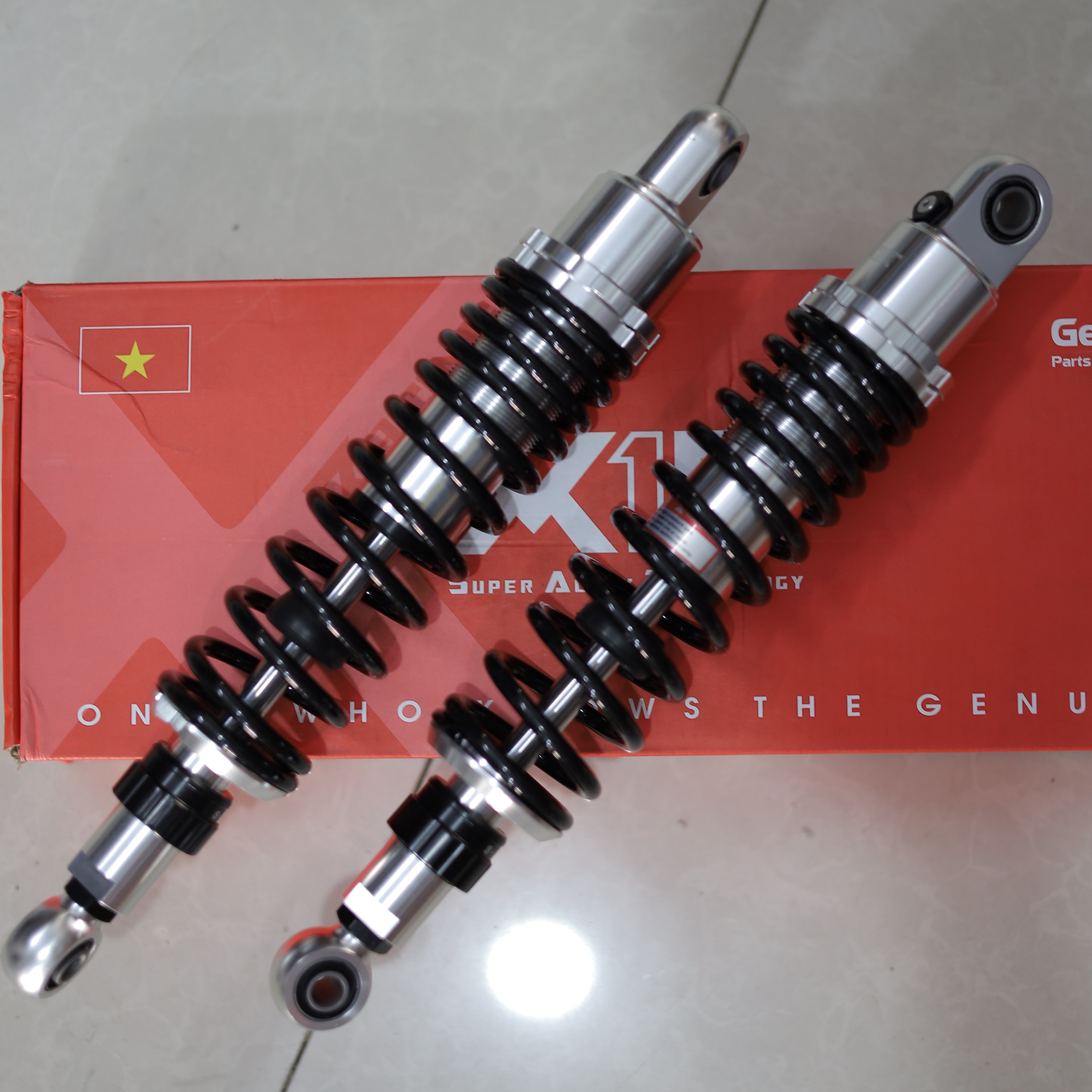 Phuộc X1R Mẫu Daytona Dành Cho Xe Wave Fu Các Đời Size 335mm .Phụ Kiện ...