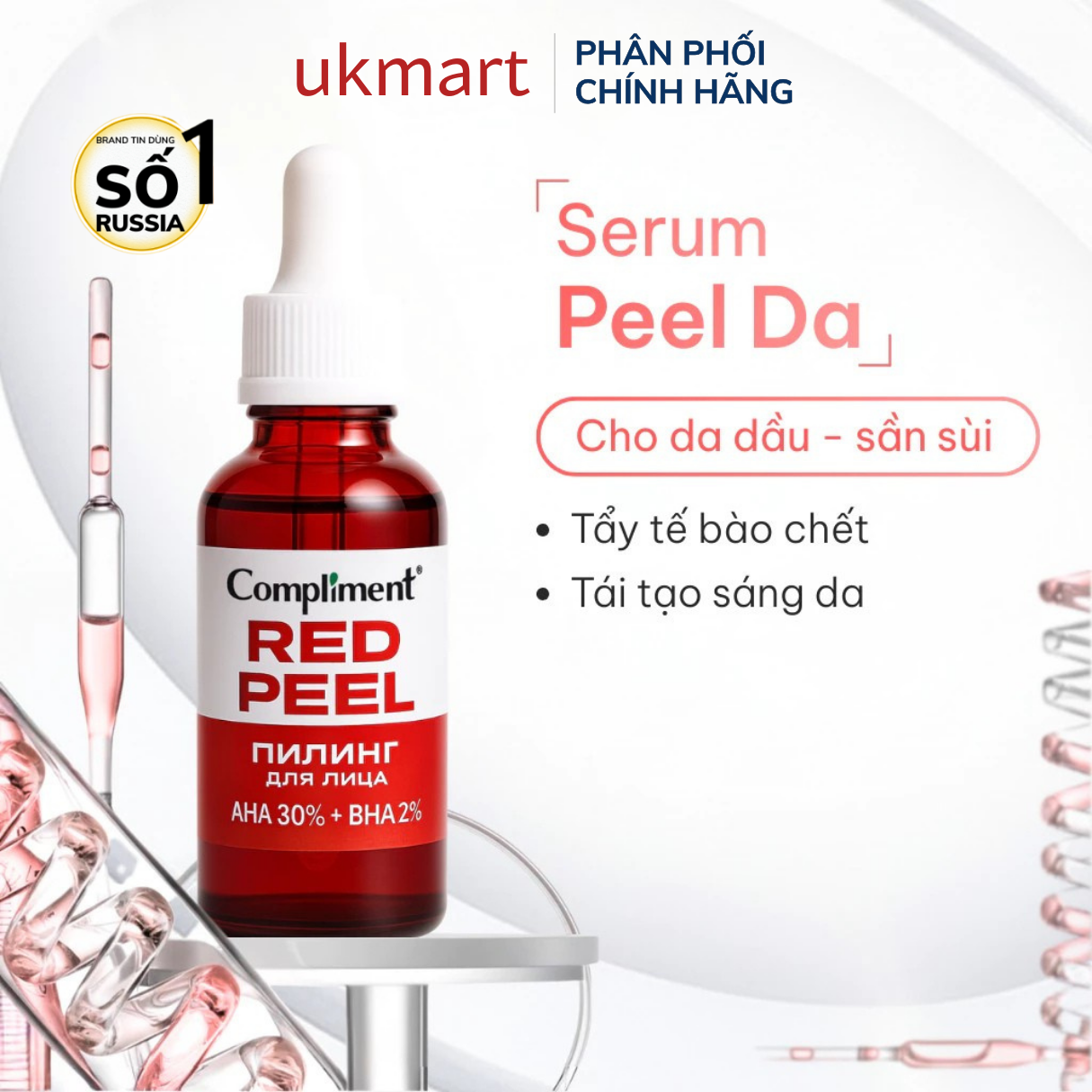 Serum Red Peel Compliment AHA 30% BHA 2% - Tẩy Tế Bào Chết Sinh Học ...