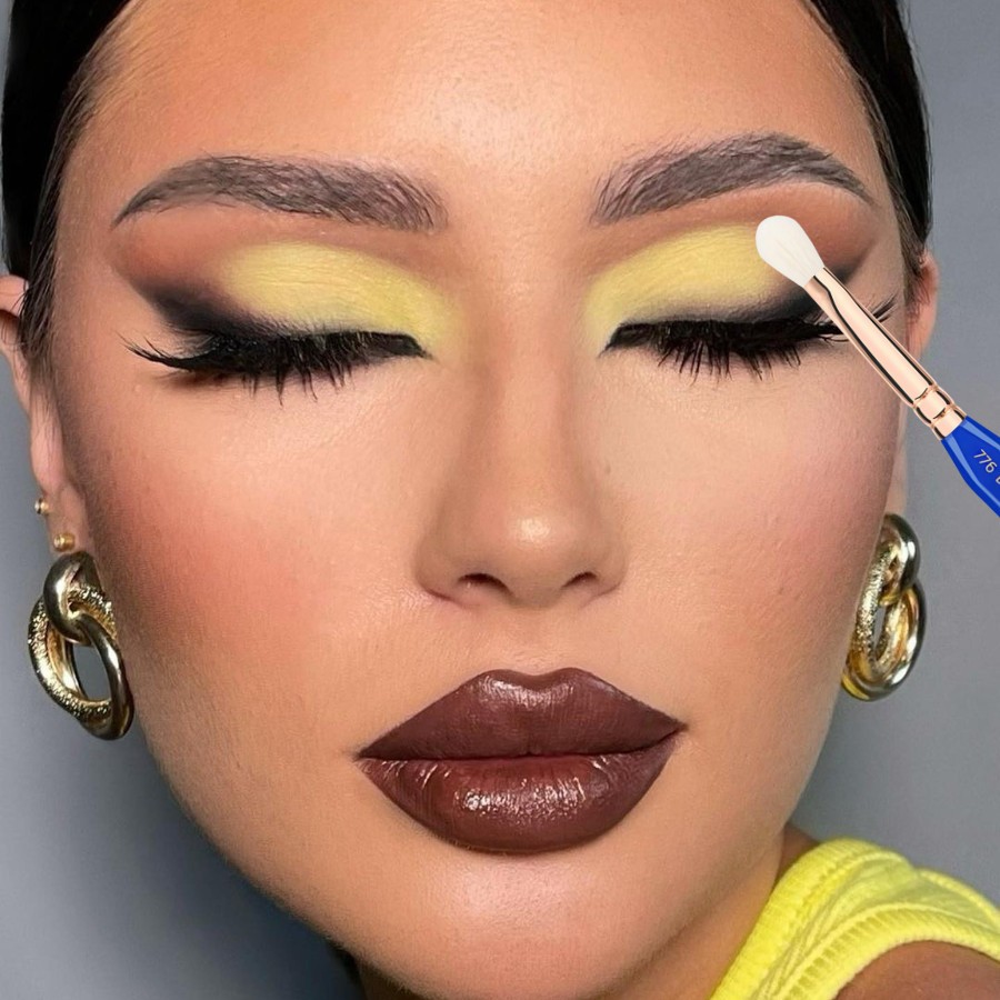 Cọ Tán Màu Mắt Bdellium Tools Golden Triangle Blending B776 Bám Phấn ...