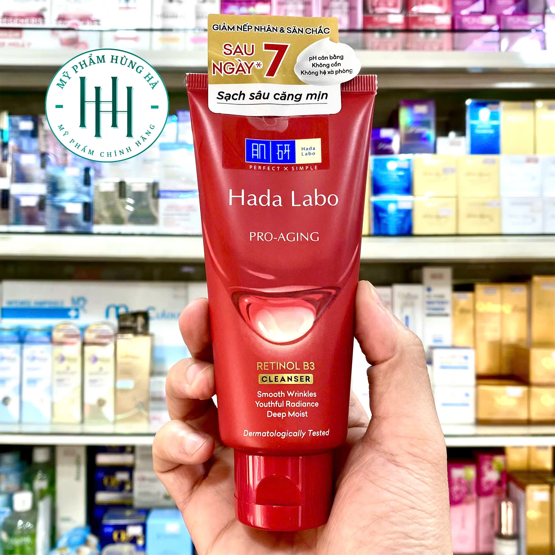 Sữa rửa mặt Hada Labo Pro Anti Aging 80G, Dành Cho Da Lão Hóa, Dưỡng Ẩm ...