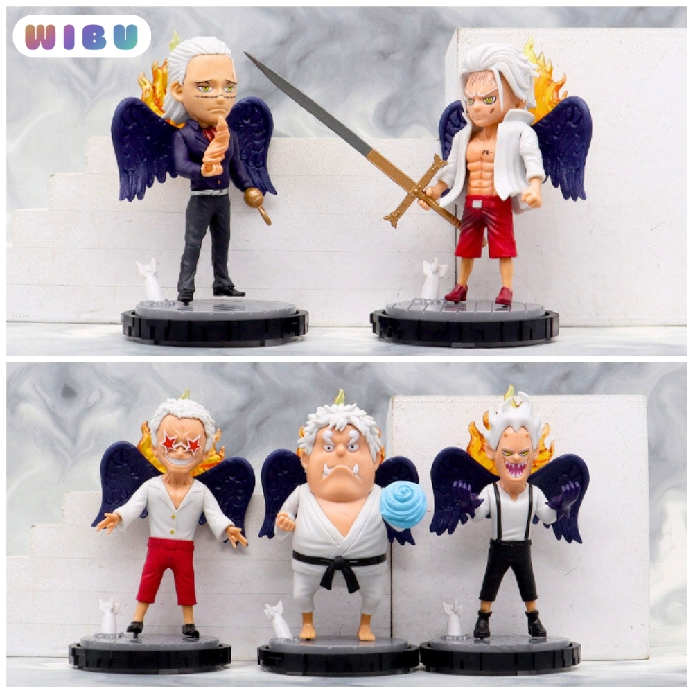 Mô Hình One Piece Bộ 7 Nhân Vật Chibi Seraphim Cao 12cm – Figure Có Phụ ...