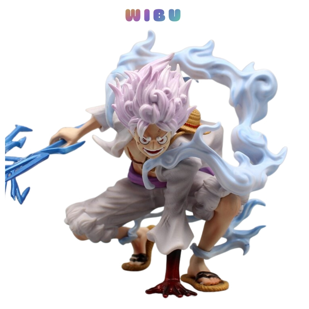 Mô Hình OnePieceLuffy gear 5 nika cầm sét - Cao 17cm - nặng 300gram ...