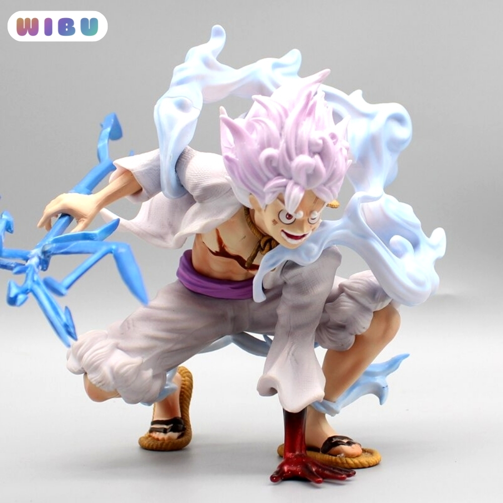 Mô Hình OnePieceLuffy gear 5 nika cầm sét - Cao 17cm - nặng 300gram ...