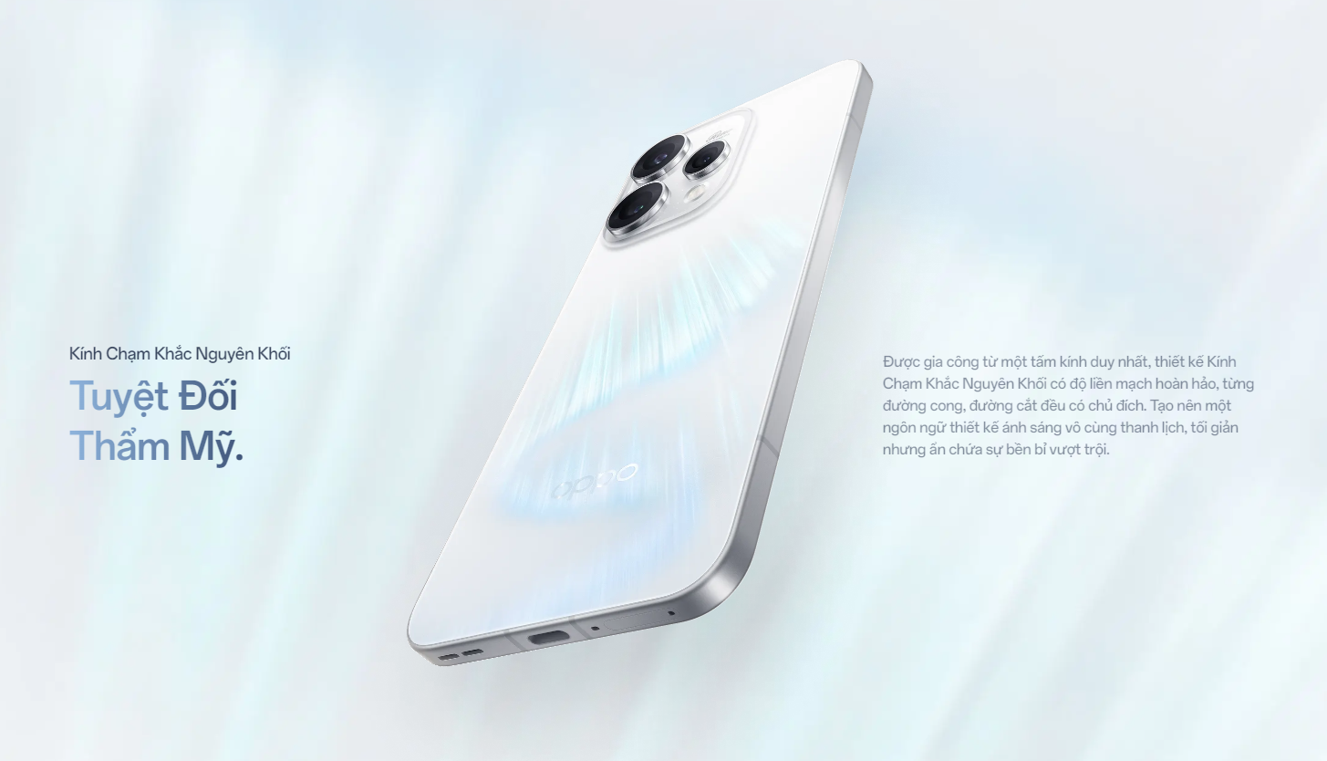 Điện thoại OPPO Reno15 5G 12GB/256GB hỗ trợ NFC/ Pin 6500mAh - Chính ...