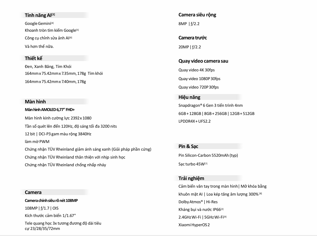 Xiaomi Redmi Note 15 5G 6GB 128GB Chính hãng | Shopee Việt Nam