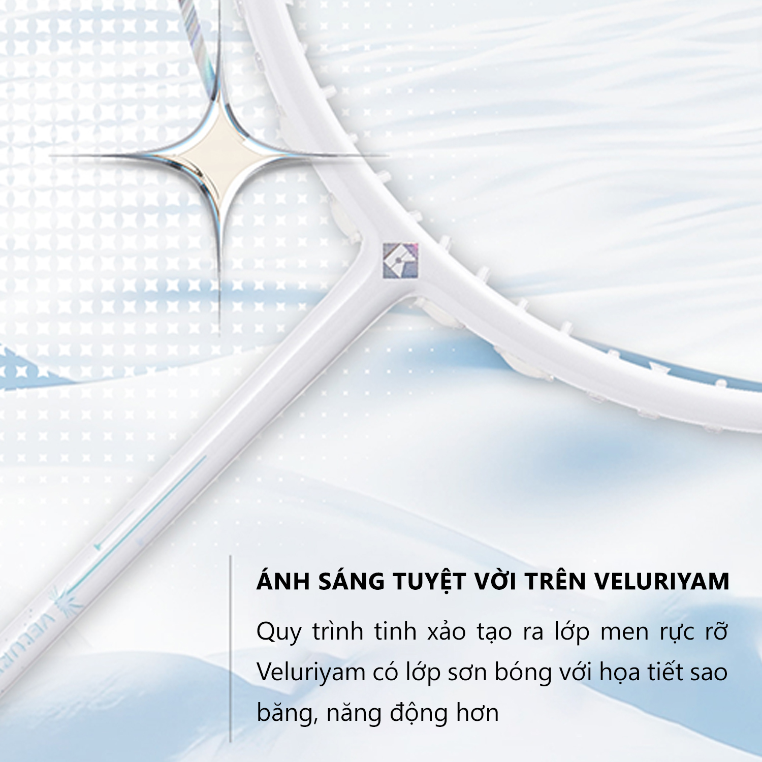 Vợt cầu lông Kumpoo Veluriyam 5U chính hãng sợi carbon căng sẵn 10.5kg ...