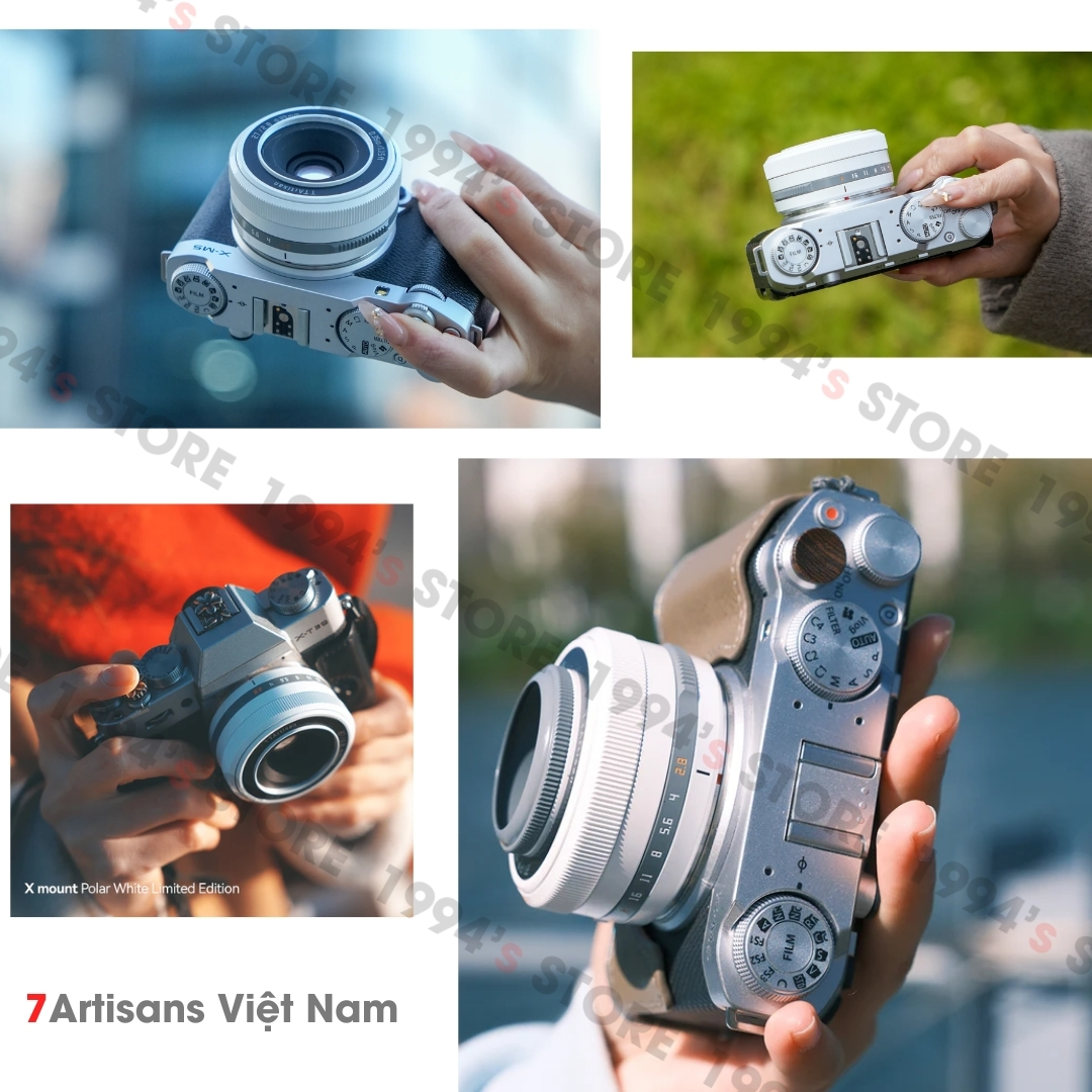 Ống kính TTArtisan AF 27mm F2.8 White Limited Edition- Phiên bản đặc ...