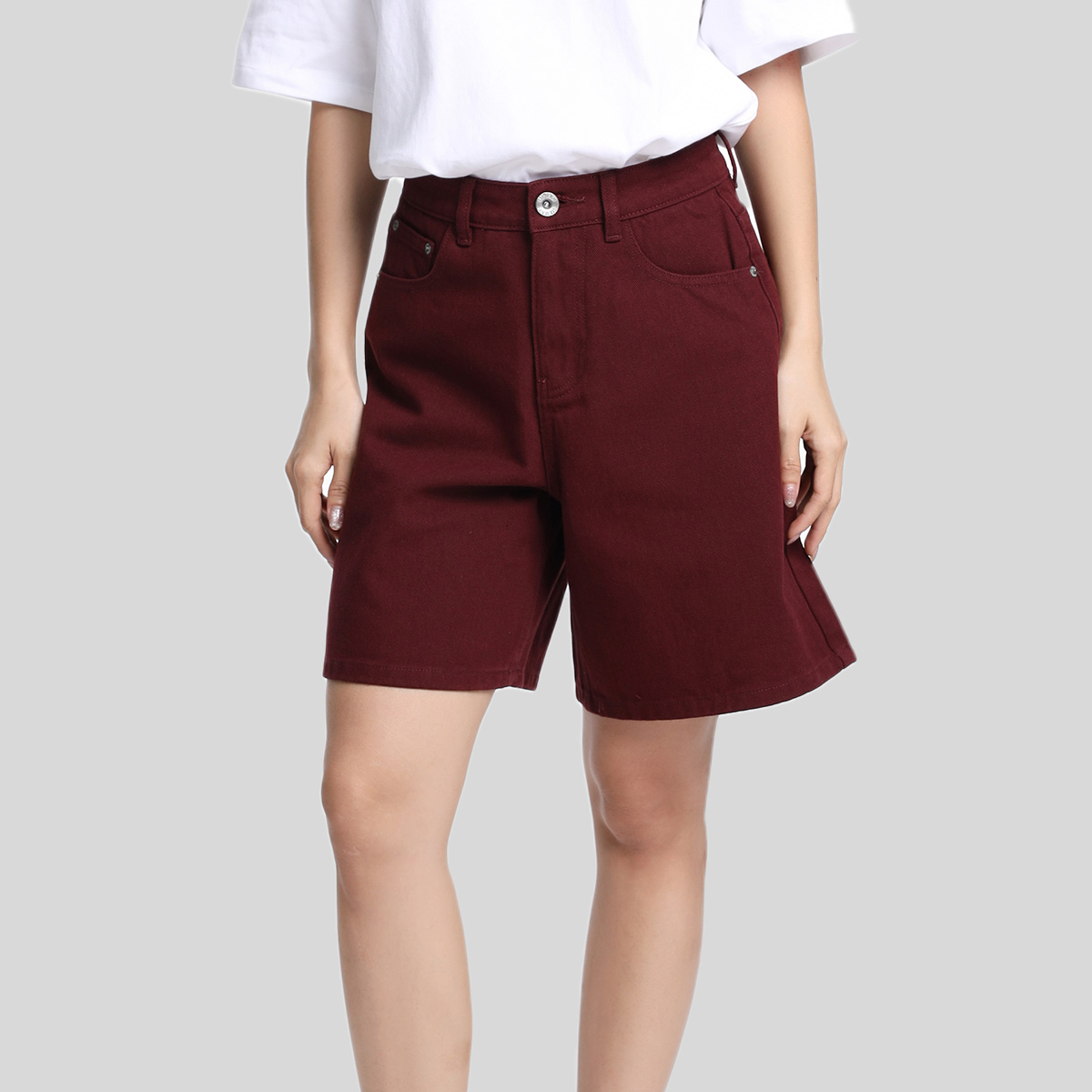 Quần Short Nữ Couple TX Khaiki Bermuda Form Chữ A WSR 2056 | Shopee ...