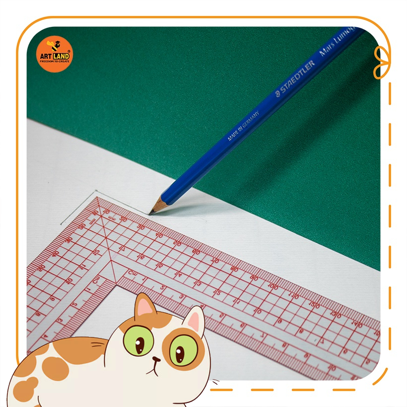 Thước chữ L Thước Vẽ Kỹ Thuật Đo Vuông Góc đẹp không góc chết | Shopee ...