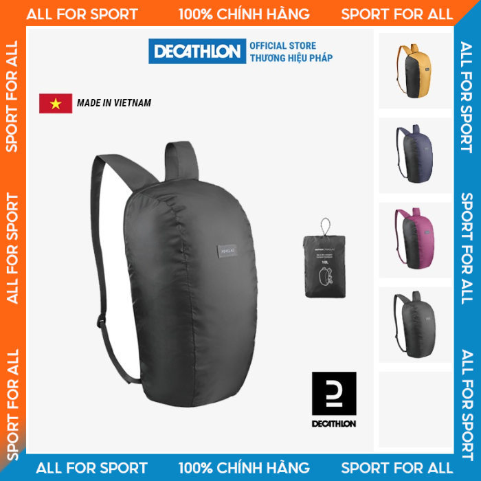 Balo du lịch 10L gấp gọn DECATHLON Travel 100 | Shopee Việt Nam