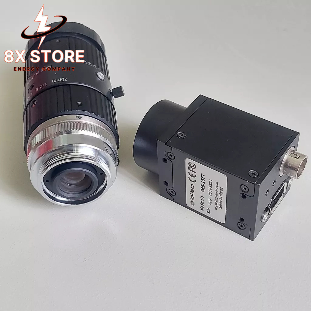 Camera CCD công nghiệp Hàn Quốc IMI-TECH IMB-15FT - Kèm ống kính (Lens ...