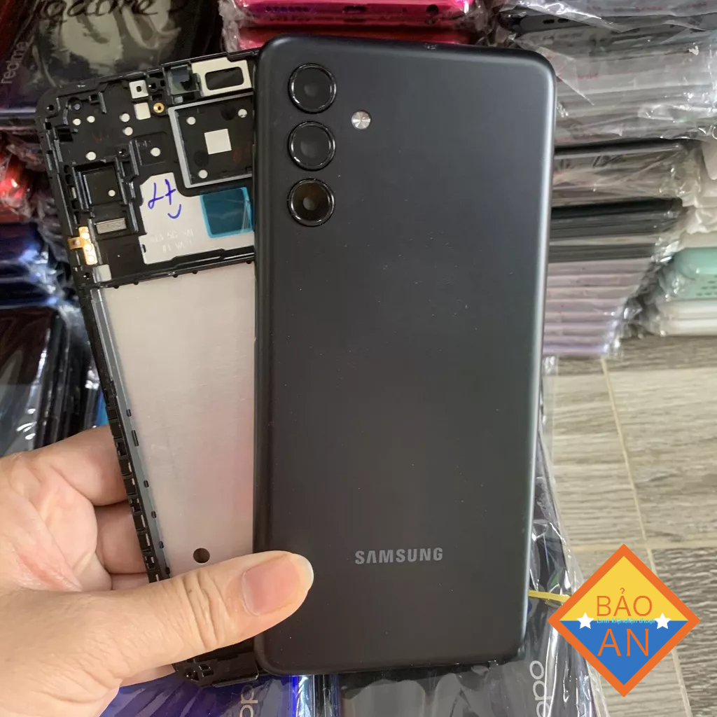 Bộ vỏ samsung A13 5g có kính cam và khe sim | Shopee Việt Nam
