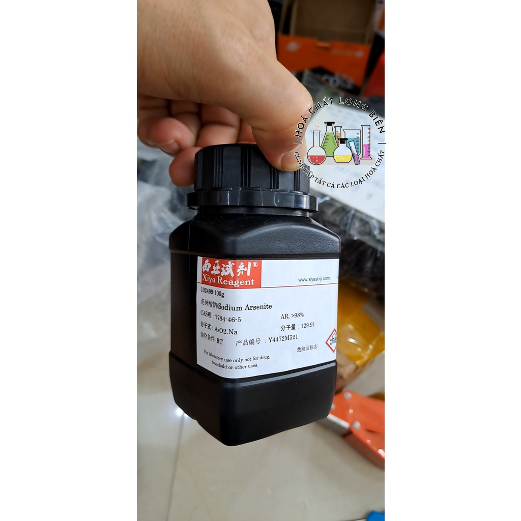 Hóa Chất Sodium arsenite - NaAsO2 - Lọ 100g CAS: 7784-46-5 | Shopee ...