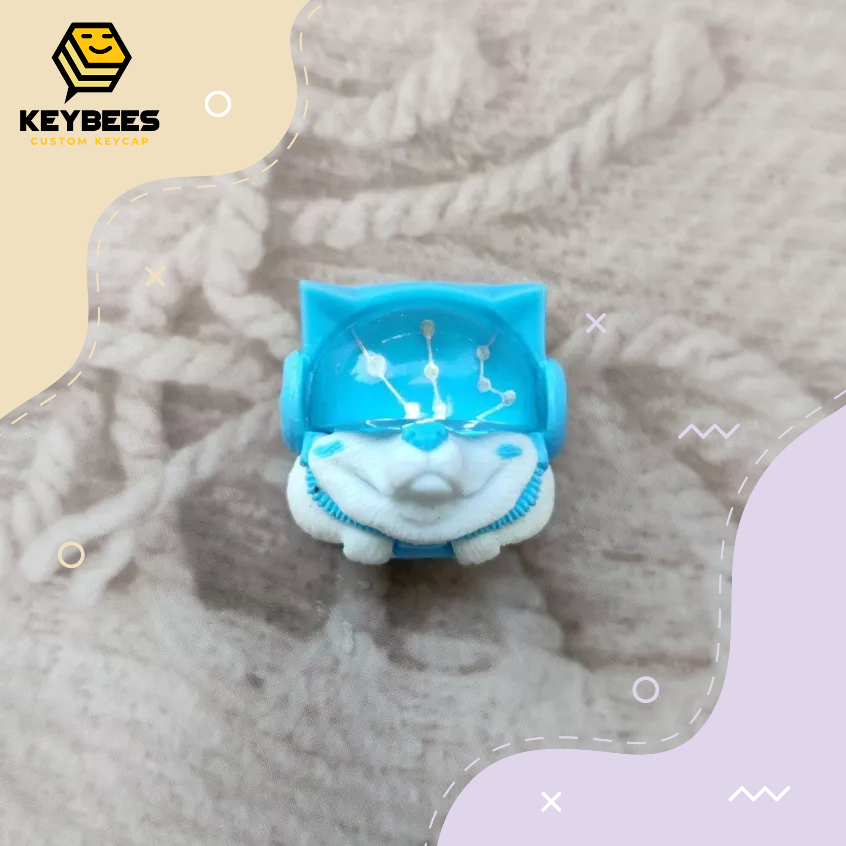 Artisan Keycap - Nút bàn phím cơ resin handmade Sirius Keycap Aquarius ...
