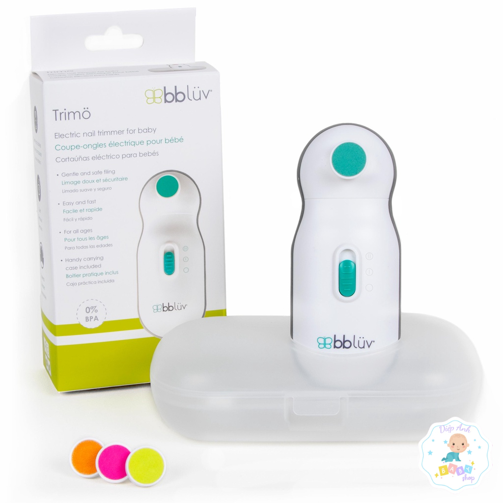 Máy dũa móng tay cho bé bbluv Trimo - có bán phụ kiện thay thế | Shopee Việt Nam