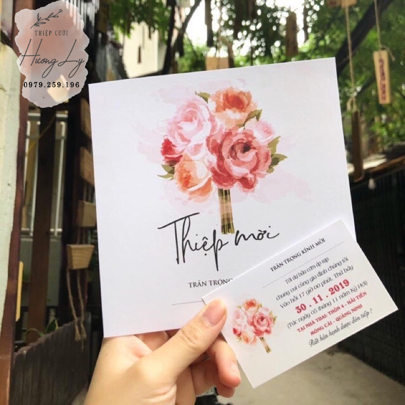 100 Thiệp Nhỏ Áp Rạp, Thiệp Mời Trà, Thiệp Mời Cơm | Shopee Việt Nam