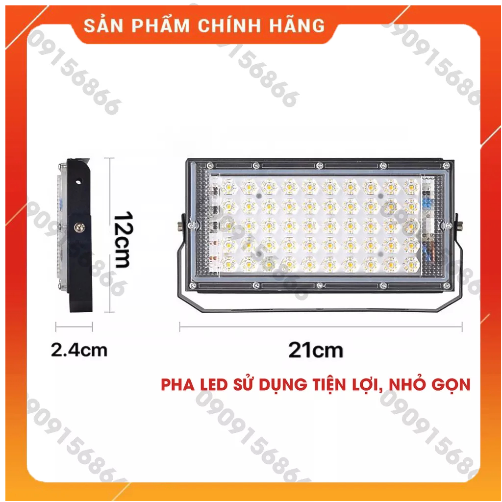 Pha led 12v 50w, 220v 50w | Shopee Việt Nam
