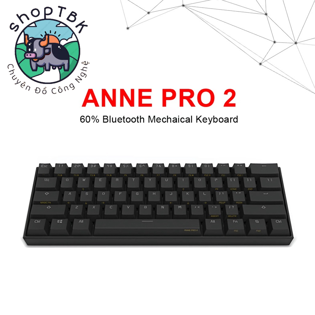 Bán Phím Cơ Anne Pro 2 Brown Gateron RGB, Bluetooth 4.1, Led RGB ...