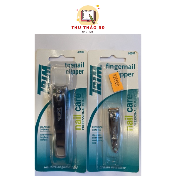 Bấm móng, cắt móng tay, chân TRIM thép không rỉ. - Văn phòng phẩm Thu ...