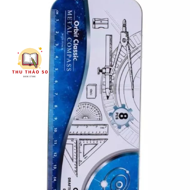 Bộ set đồ dùng học tập compa, eke… Deli G30505. | Shopee Việt Nam