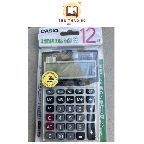 Máy tính nội địa Nhật Bản Casio JF-120 - Văn phòng phẩm Thu Thảo | Shopee Việt Nam