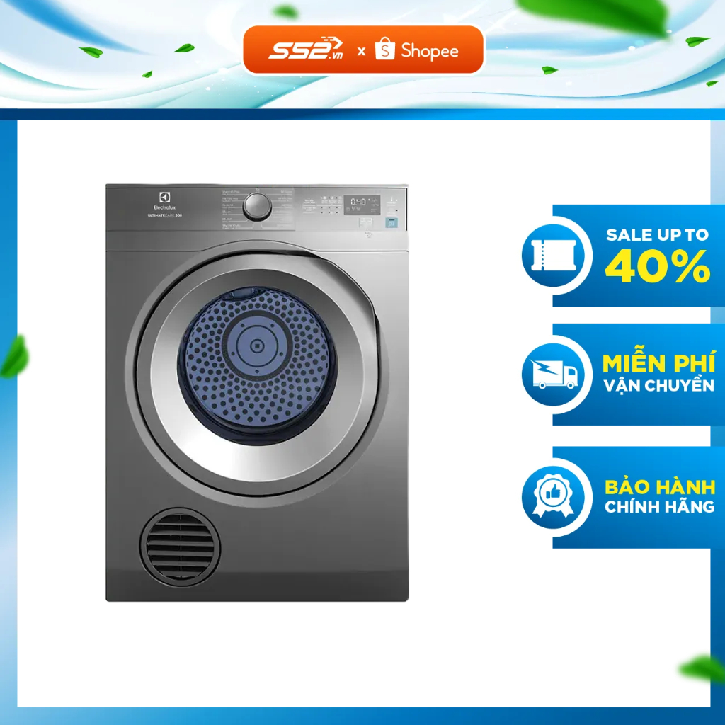 Máy Sấy Electrolux 8.5 kg EDS854N3SB - Hàng Chính Hãng | Shopee Việt Nam