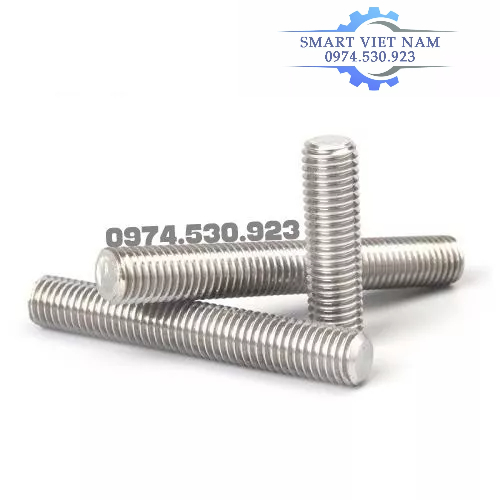 Thanh ty ren M6, M8, M10 inox đoạn 50cm | Shopee Việt Nam