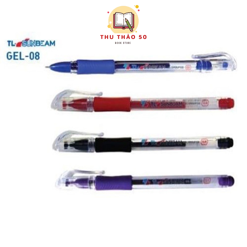 Bút bi Gel 08 Sunbeam Thiên Long - Văn phòng phẩm Thu Thảo | Shopee ...