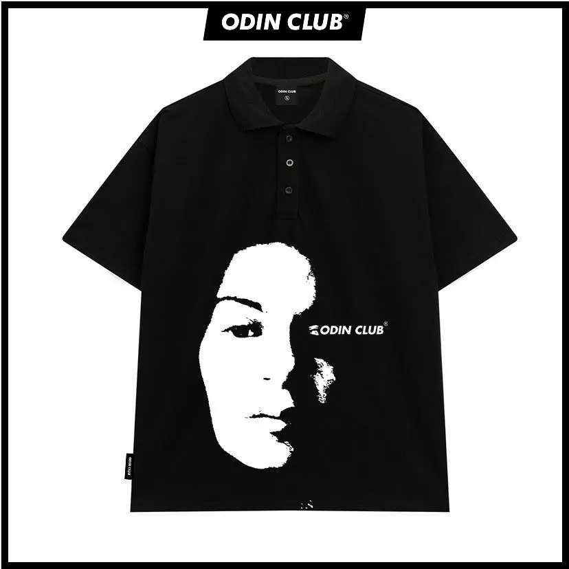 Áo Polo Oversize The Face ODIN CLUB, Áo thun có cổ nam nữ ODIN, Local ...