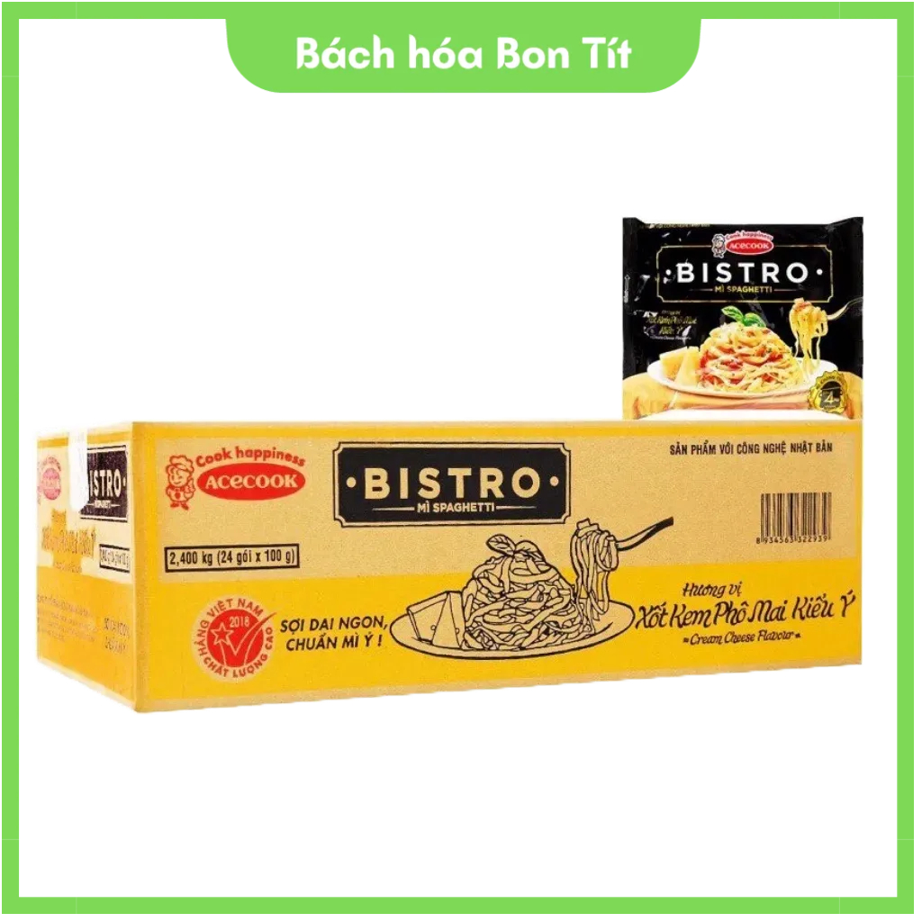 Thùng mì trộn Bistro phô mai, bò bằm kiểu Ý (24 gói) | Shopee Việt Nam