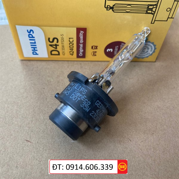 Bóng đèn xenon tiêu chuẩn Philips 42V 35W D4S - Philips (CHÍNH HÃNG CAO CẤP) | Shopee Việt Nam