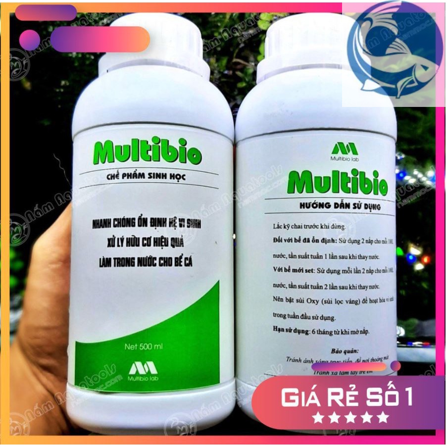 Vi Sinh MultiBio + Clear Water- Làm Trong Nước Nhanh Chóng Cho Bể Cá ...