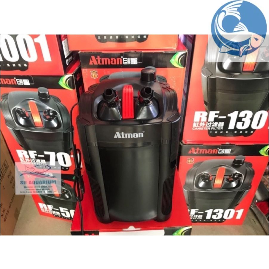 LỌC THÙNG ATMAN RF-701, RF-1001, RF-1301 THẾ HỆ MỚI - LỌC THÙNG CAO CẤP CHO BỂ CÁ, BỂ THỦY SINH ...