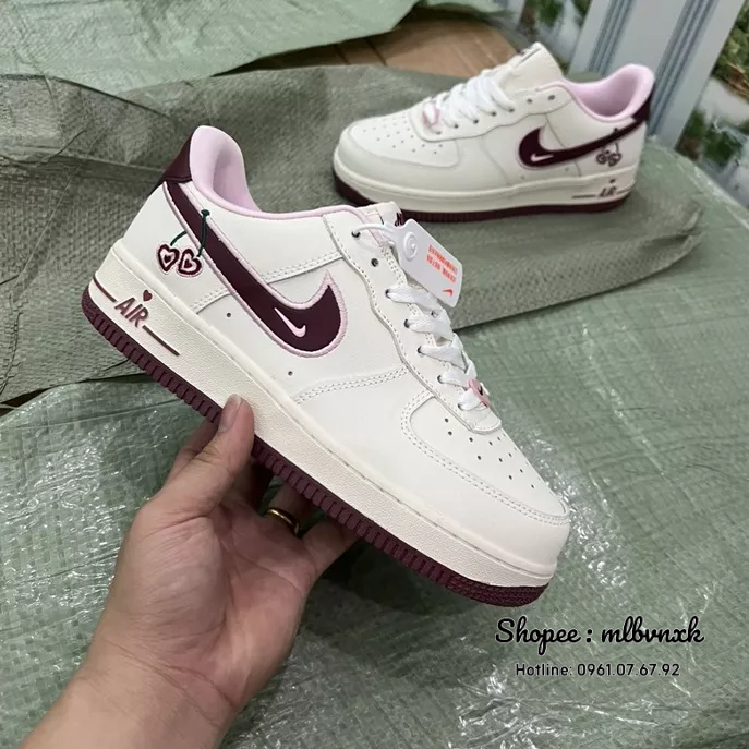 ẢNH THẬT / CHERRY TRÁI TIM - Giày_Sneaker_Nike_Air_Force_1_Siêu_Cấp ...