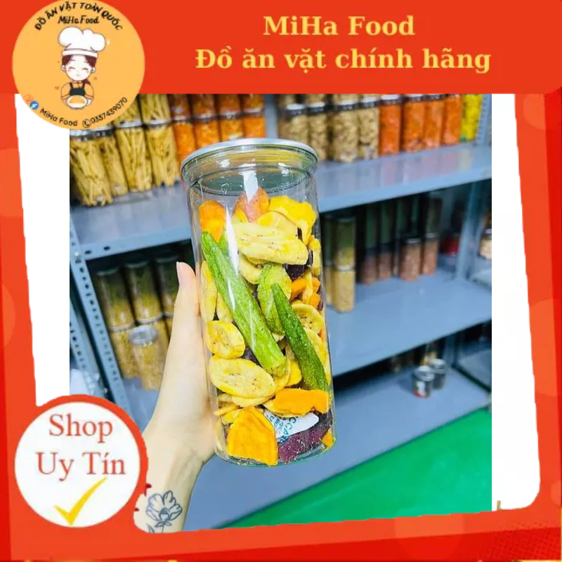 TRÁI CÂY SẤY THẬP CẨM 260g MiHa Food | Shopee Việt Nam