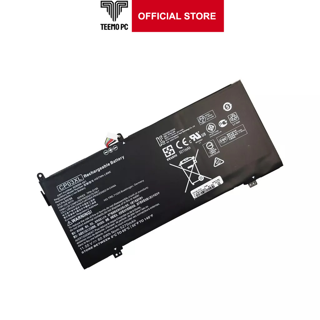 Pin Cho Laptop Hp Spectre X360 13-Ae000 Series 13-Ae516Tu Cp03Xl - Hàng ...