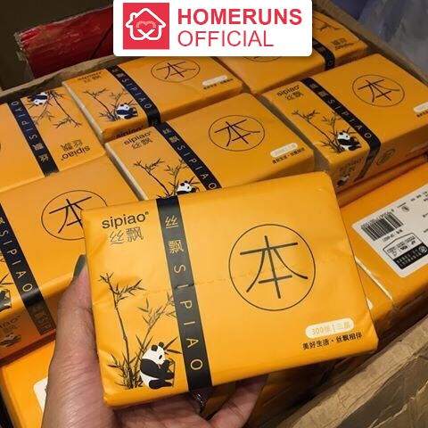 Giấy Ăn Gấu Trúc SIPAO Siêu Dai (Thùng 27 Gói) | Shopee Việt Nam