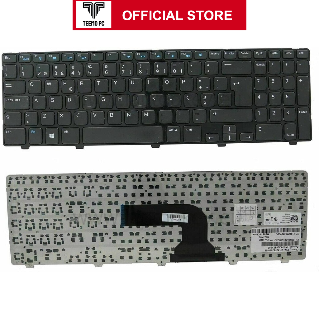 Bàn Phím Cho Laptop Dell Vostro 2521 V2521 Latitude 3540 Inspiron 5421 ...