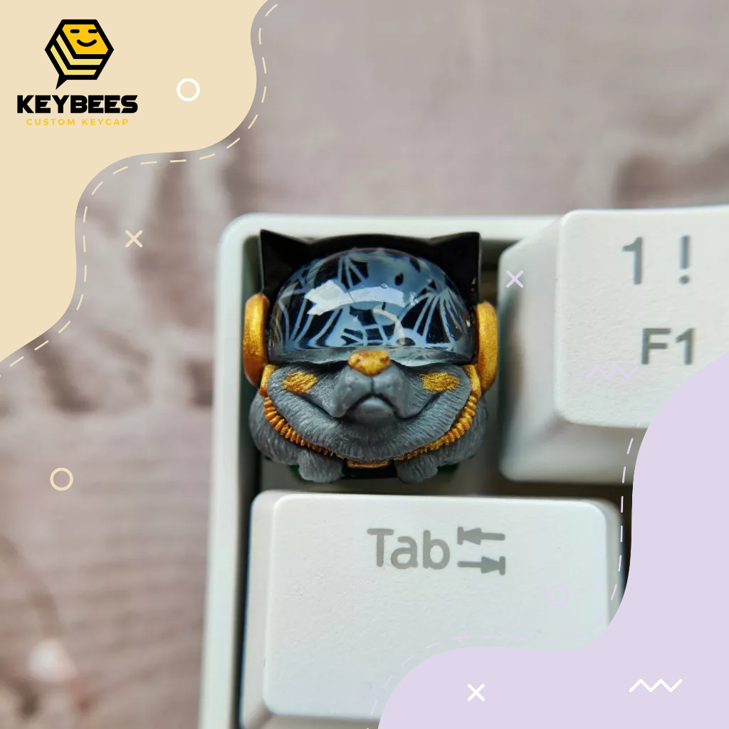 Artisan Keycap - Nút bàn phím cơ resin handmade Sirius Keycap Dark ...