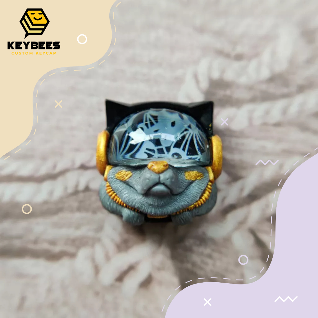 Artisan Keycap - Nút bàn phím cơ resin handmade Sirius Keycap Dark ...