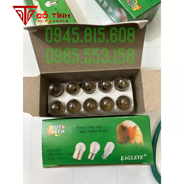 Hộp 10 bóng xi nhan ô tô, xe máy 1 tim lùn 10w S18 | Shopee Việt Nam